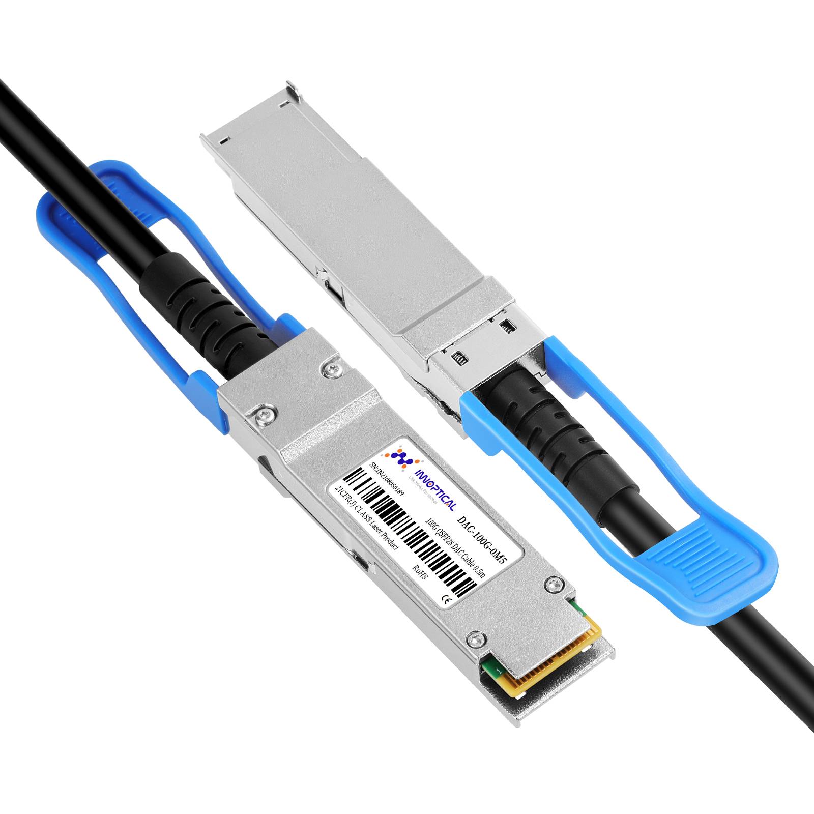 100G QSFP28 DAC: Low-Cost, High-Speed Direct Attach Cable - Innoptical